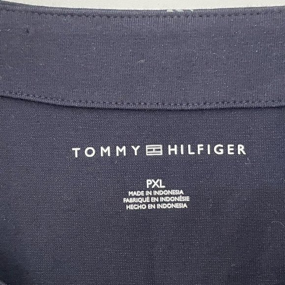 Tommy Hilfiger | Dresses | Tommy Hilfiger Womens Pxl Lace Up Dress Poka ...